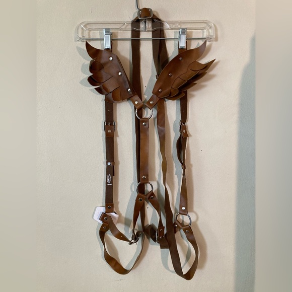 Daisy Corsets | Other | Steampunk Faux Leather Wing Harness | Poshmark